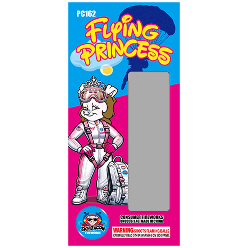 PC162 Flying Princess Magical Parachute Toy for Kids