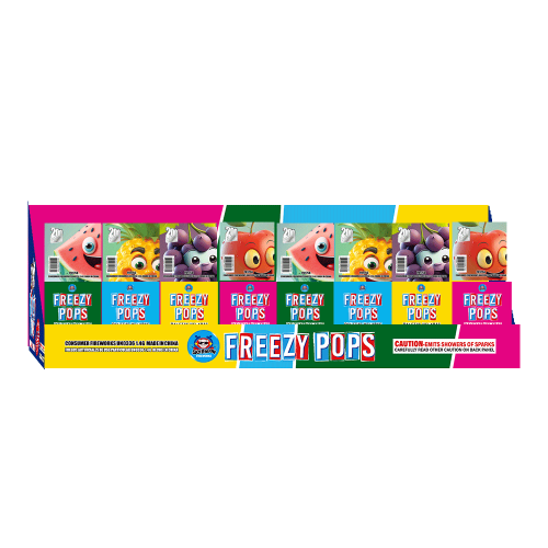 Freezy Pops Fountain Set Colorful Multi-Effect Fountains