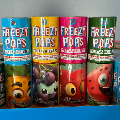 Freezy Pops Fountain Set Colorful Multi-Effect Fountains