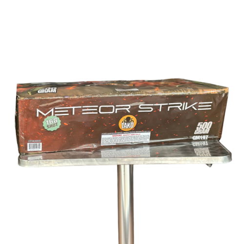 Meteor Strike Firework - Red, White & Blue Burst