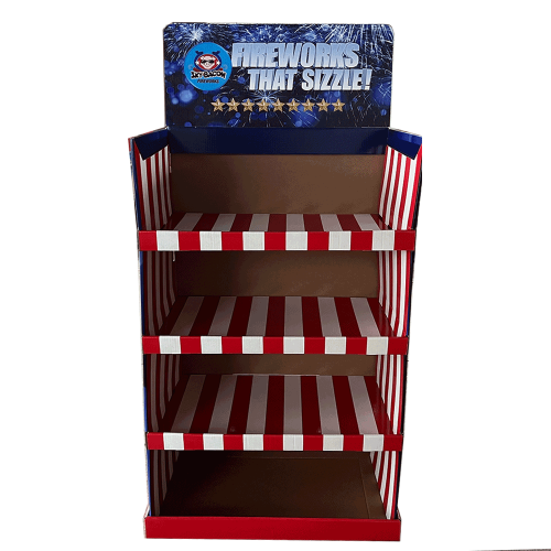 Sky Bacon Shelving Display – Holds 28 lbs Per Shelf