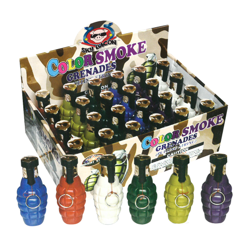 Color Smoke Grenades - Smoke Bomb Daytime Fireworks