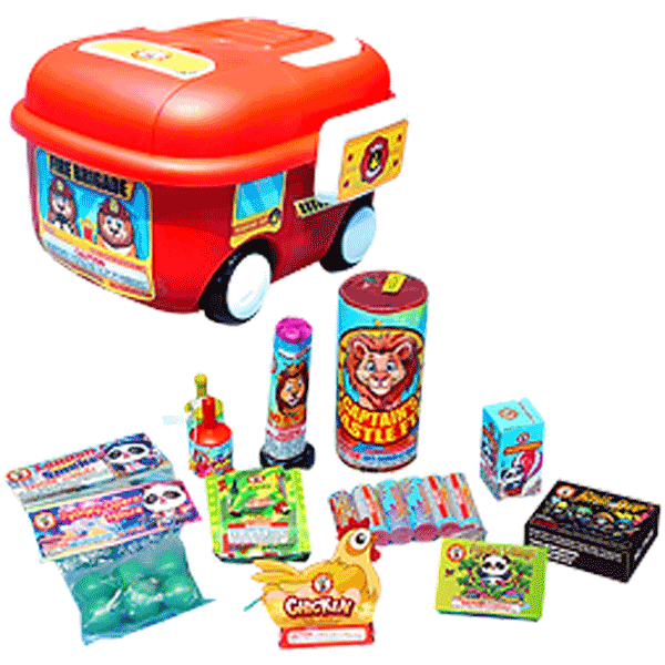 Fire Brigade Kids’ Favorite Fireworks Assortment