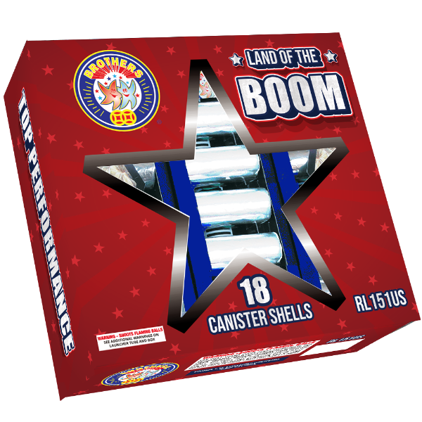 Land of the Boom – 60g Canister Shells by Brothers