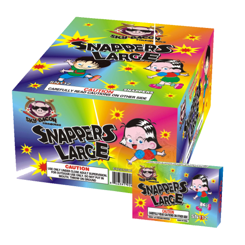 Snappers Large Box - Classic Snap Poppers