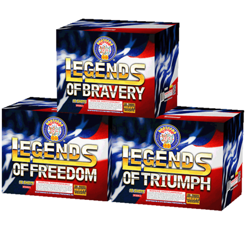 Legends - Assorted 500-Gram Fireworks