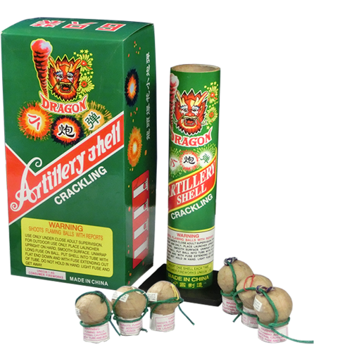Crackling Artillery Shell 1.75" - Generic Fireworks | Spirit of 76